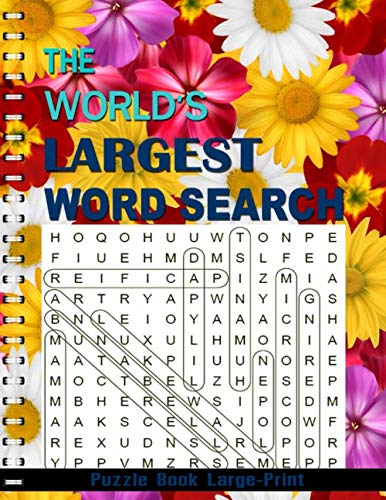 Amazon | The World's Largest Word Search Puzzle Book: Large-Print ...