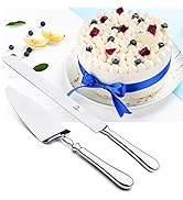 Amazon.com | OTW PAVILION 2 Piece Wedding Cake Server Set,18/10 ...