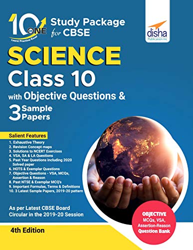 10 in One Study Package for CBSE Science Class 10 with Objective ...