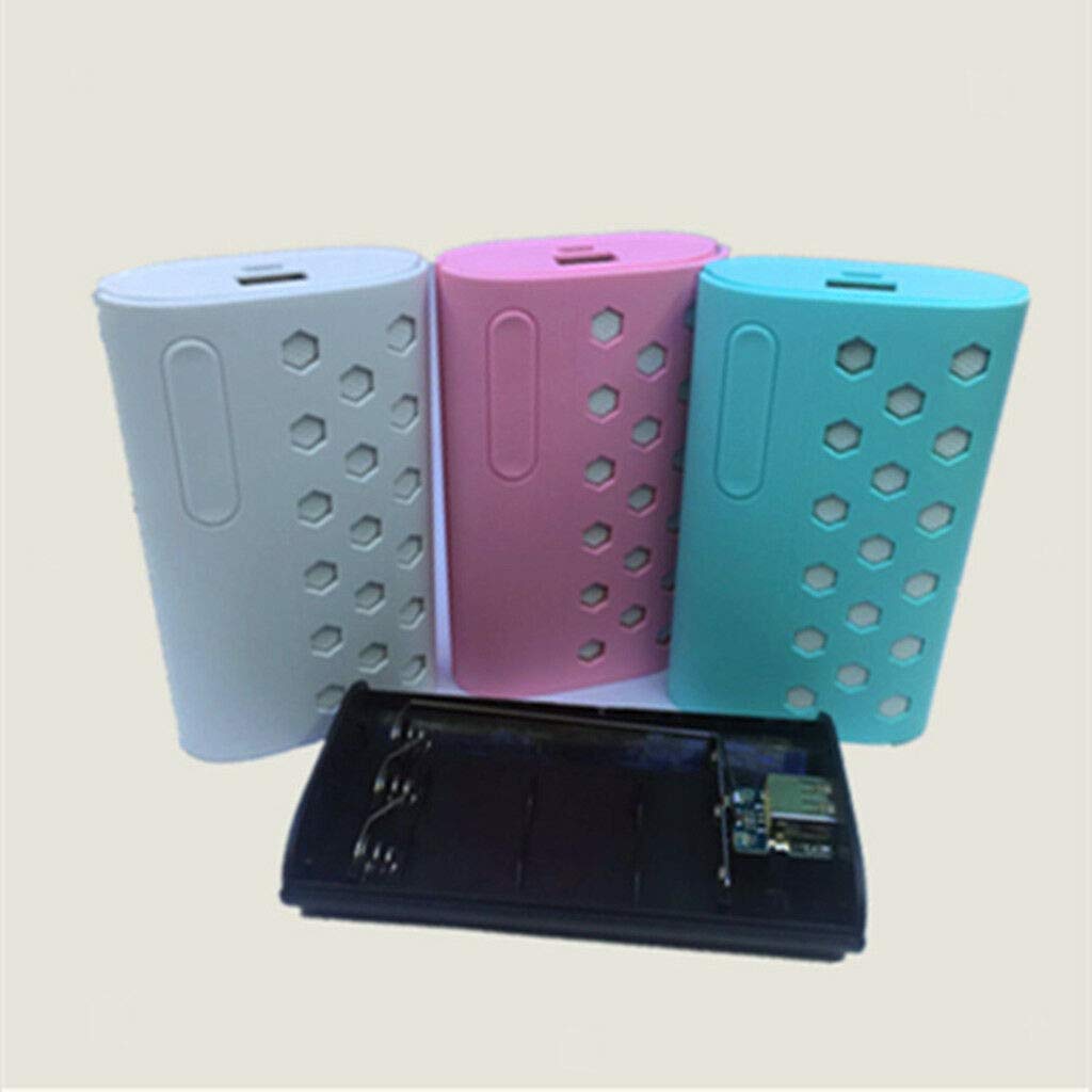 Power Bank Case Kit 3X 18650 Battery Charger DIY Box Mobile Phone Blue ...