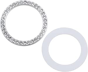 Amazon.com: SING F LTD 2pcs Car Bling Start Button Diamond Rhinestone ...