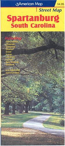 Spartanburg, South Carolina : Trakker Maps, Inc: Amazon.es: Libros