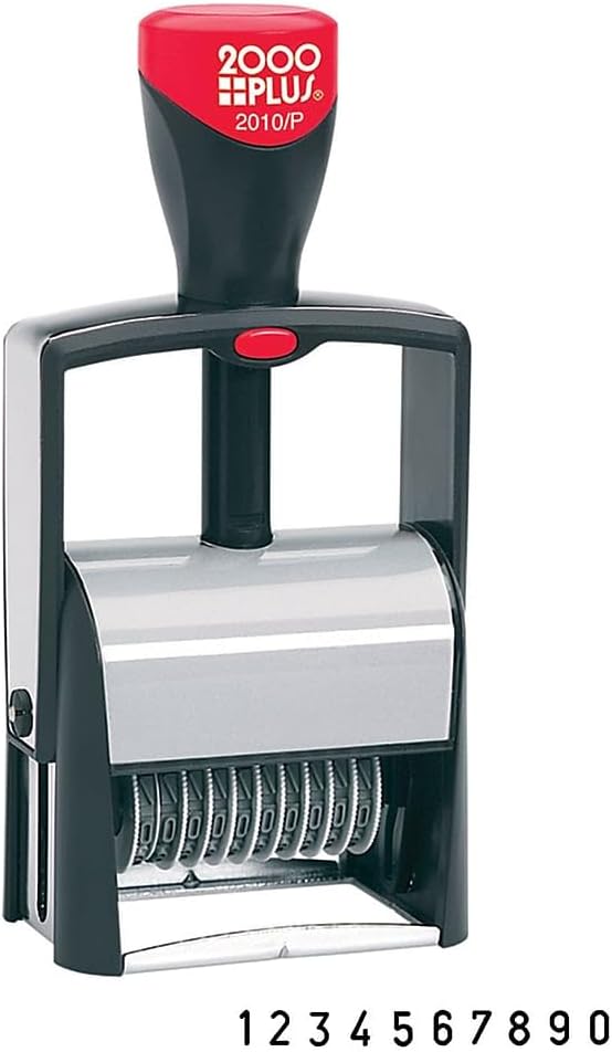 Amazon.com: 2000 Plus Classic Line 2010/P Numbering Machine, inch 10 ...