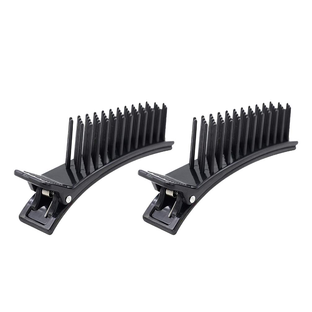 Amazon.com : Beaupretty 2pcs Hair Stylist Nonslip Hair Clips Comb for ...