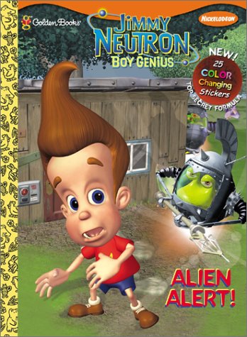 Amazon | Alien Alert! (Sticker Time) | Golden Books | Children's Books