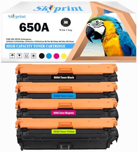 Amazon.com: 650A Toner Cartridge Compatible for HP 650A Toner for hp ...