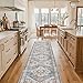 Amazon.com: Washable Kitchen Runner Rug - 2x10 Hallway Rug Distressed ...
