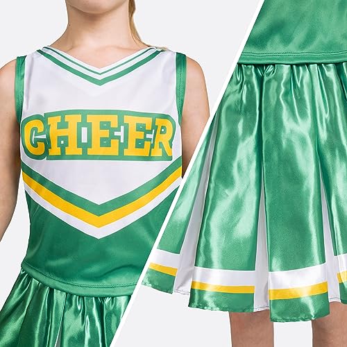 Spooktacular Creations Cheerleader Costume for Girls, Cute Cheerleading ...