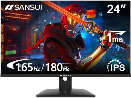 SANSUI Monitor 24 inch 100Hz IPS USB Type-C 1080P Computer Monitor ...