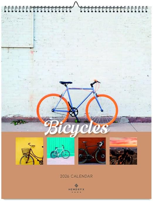 Amazon.com: Bicycle 2026 Wall Calendar | Holiday Gift for Bicycle Fans ...
