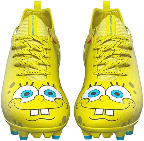 Amazon.com | Phenom Elite Spongebob Quantum Speed 2.0 Football Cleats ...