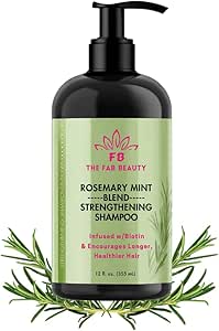 THE FAB BEAUTY Rosemary Mint Strengthening Shampoo Infused With Biotin ...