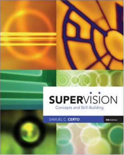 Supervision: Concepts and Skill-Building: 9780072987522: Human ...