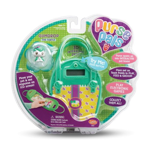 Amazon.com: Wild Planet Purse Pals Gumdrop The Turtle : Toys & Games