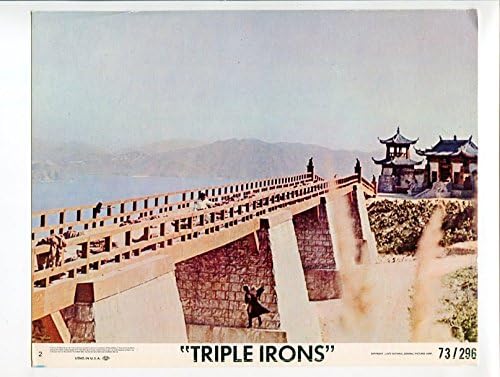 MOVIE PHOTO: TRIPLE IRONS-8X10-PROMO STILL-COLOR-SCENERY-FN/VF-1973 at ...