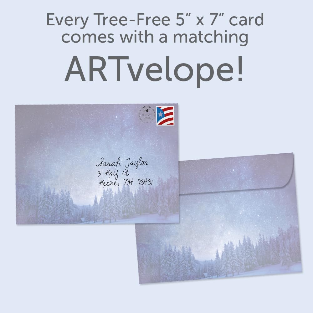 Snapklik.com : Tree-Free Greetings Peace In Winters Night Solstice ...