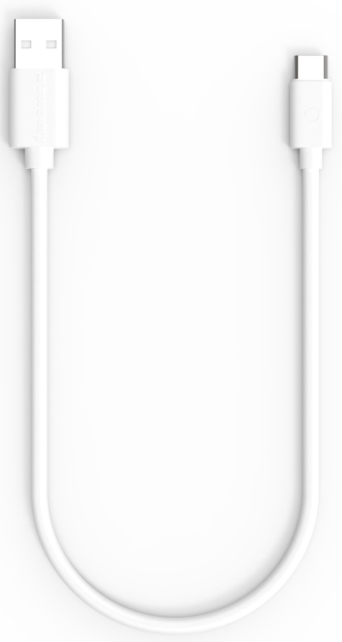 twance PVC Fast Charging Type C to USB Cable - (White 0.25 M) I 65W / 3 ...