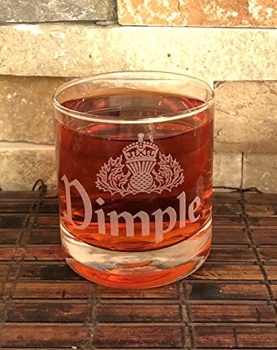 DIMPLE Collectible Whiskey Glass 8 Oz : Amazon.in: Home & Kitchen
