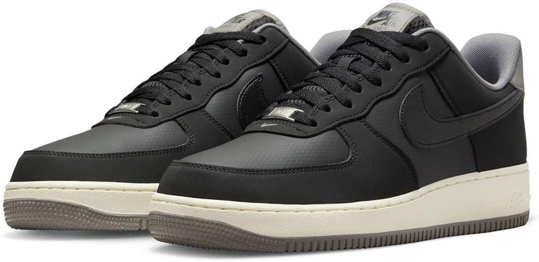 Amazon | [ナイキ] エア フォース 1 '07 LV8 AIR FORCE 1 '07 LV8 ブラック/ブラック/ホワイト ...
