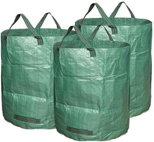 VerveSourced Heavy Duty Garden Waste Bags - 272 Litre - 3 Sacks ...
