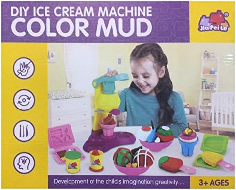 Jia Pei Le Color Mud DIY Ice Cream Machine : Buy Online at Best Price ...