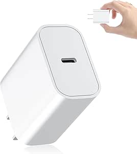 Amazon.co.jp: Resewern Charger, Type C 20W, PSE Certified, PD Rapid Charger, Type-C Power ...