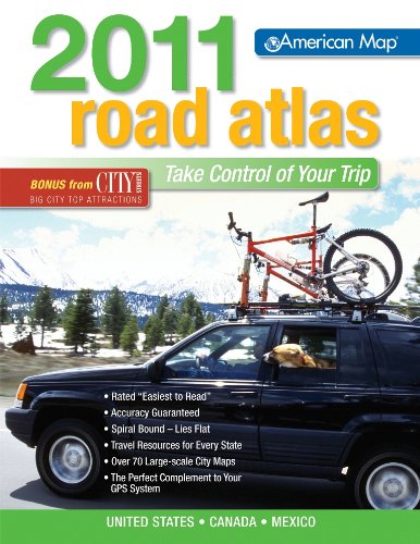 American Map 2011 Road Atlas: United States, Canada, Mexico: AMERICAN ...
