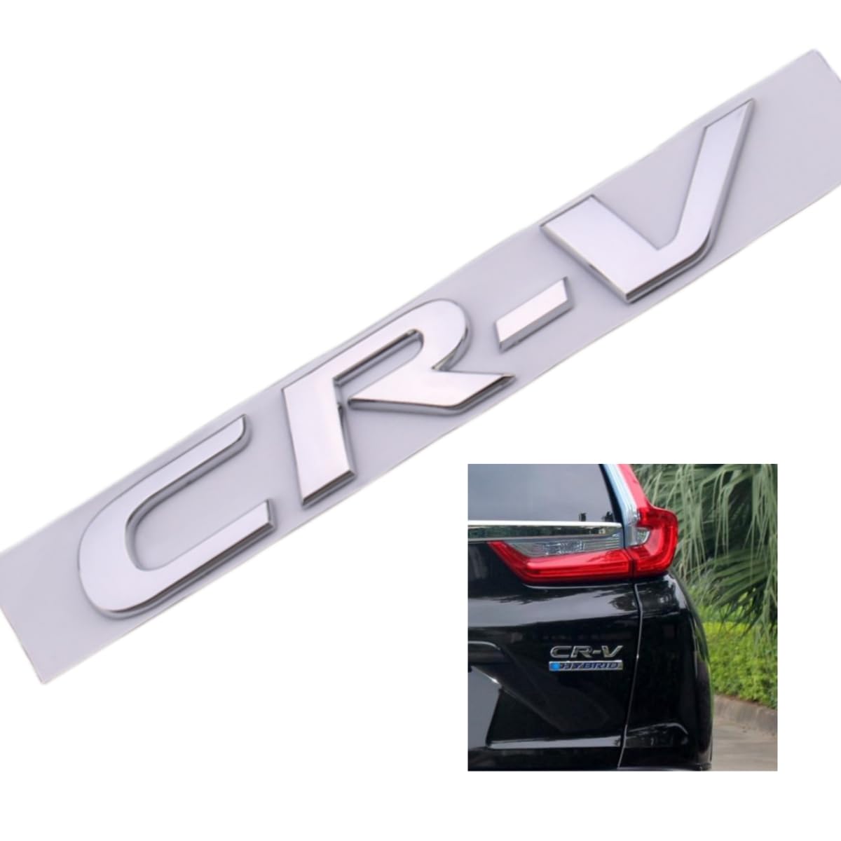 Amazon.com: Car 3D Rear Tail Letter Emblem Replacement for CR-V Car ...