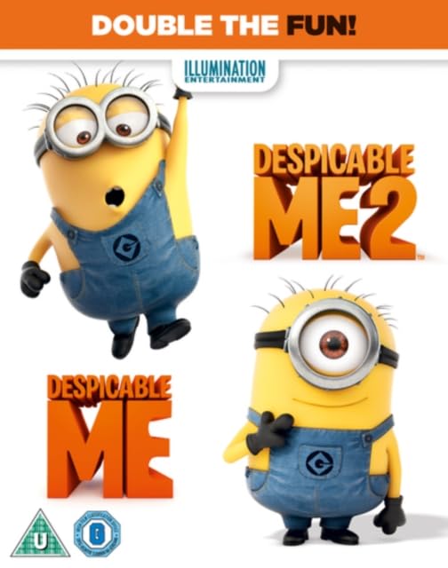 Amazon.com: Despicable Me and Despicable Me 2 - Double Pack Blu-ray ...
