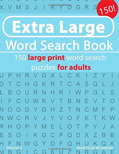 Amazon.co.jp: Extra Large Word Search Book: 150 large print word search ...