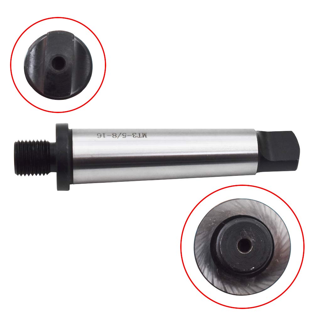 Snapklik.com : Findmall 3MT Shank To 5/8"-16 Threaded Drill Chuck Arbor ...
