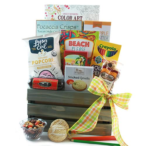 Amazon.com: Splash of Color Adult Coloring Book Gift Basket : Grocery ...