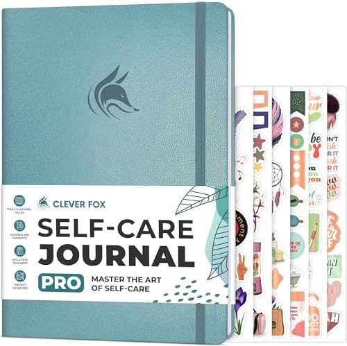 Clever Fox Self-Care Journal PRO – Wellness & Daily Reflection Notebook ...