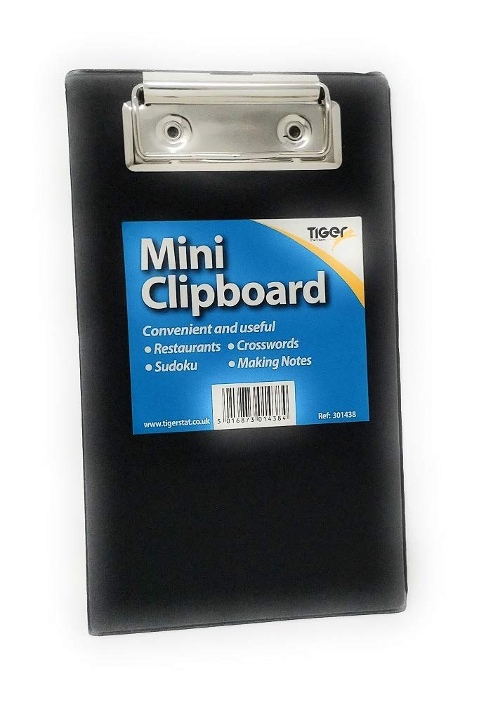 Tiger Mini Clipboard 301438 : Amazon.co.uk: Stationery & Office Supplies
