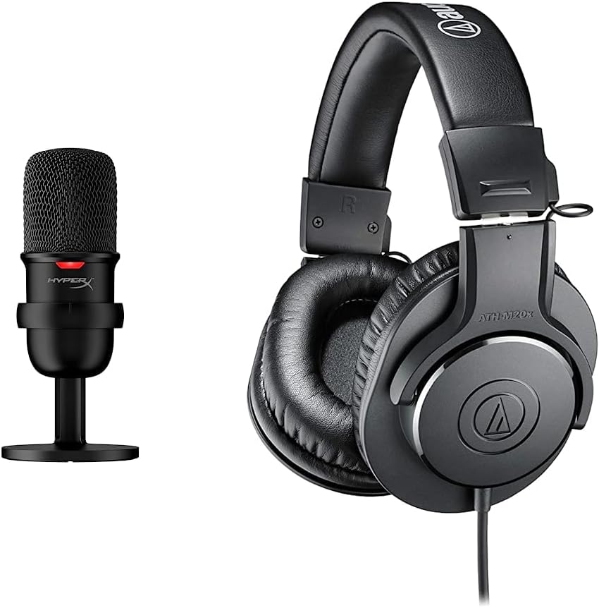 Amazon.com: HyperX SoloCast – USB Condenser Gaming Microphone, great ...