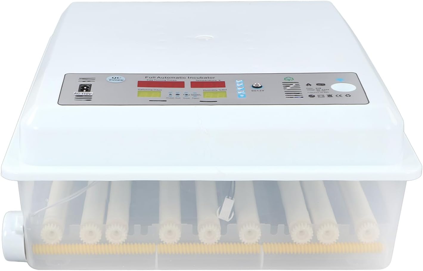 Amazon.com: Smart Digital Egg Incubator with Automatic Turning, Alarm ...