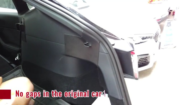 Watch Z8LED Tesla Model Y Retractable Cargo Cover Rear Trunk Shield ...