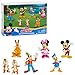 Amazon.com: Mickey Mouse 7-Piece Figure Set, Mickey Mouse Clubhouse ...