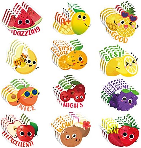 Amazon.com : Jetec 300 Pcs Scratch and Sniff Sticker for Kids Smelly ...