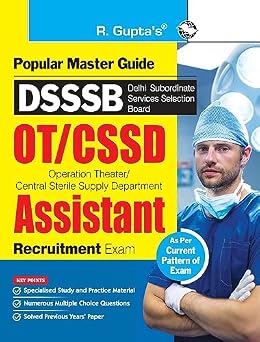 DSSSB : OT/CSSD Assistant Recruitment Exam Guide eBook : RPH Editorial ...