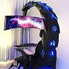 Scorpion - Silla ergonómica para computadora con luces LED, cómoda ...