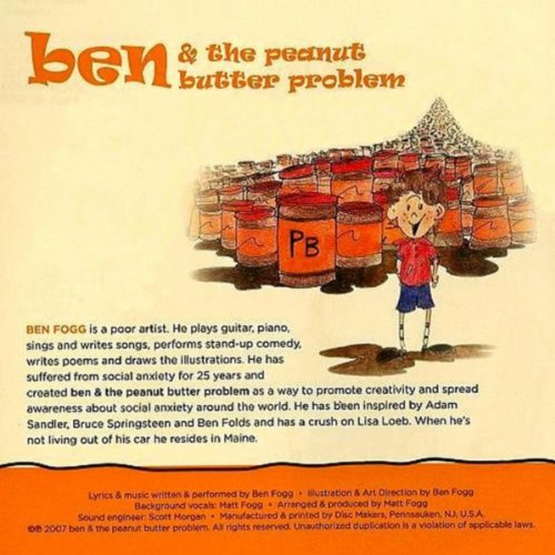 Amazon.co.jp: Ben & The Peanut Butter Problem : ben fogg: デジタルミュージック