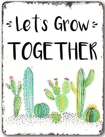Amazon.com : Let's Grow Together Cactus Theme Cactus Classroom Teacher ...