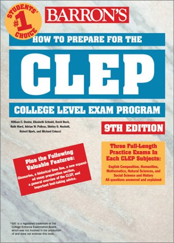 How to Prepare for the CLEP (BARRON'S HOW TO PREPARE FOR THE CLEP ...