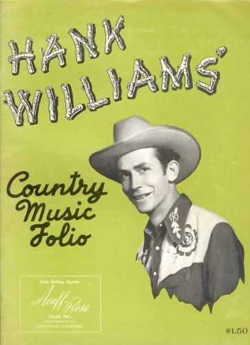 Hank Williams Country Music Folio: Hank Williams: Amazon.com: Books