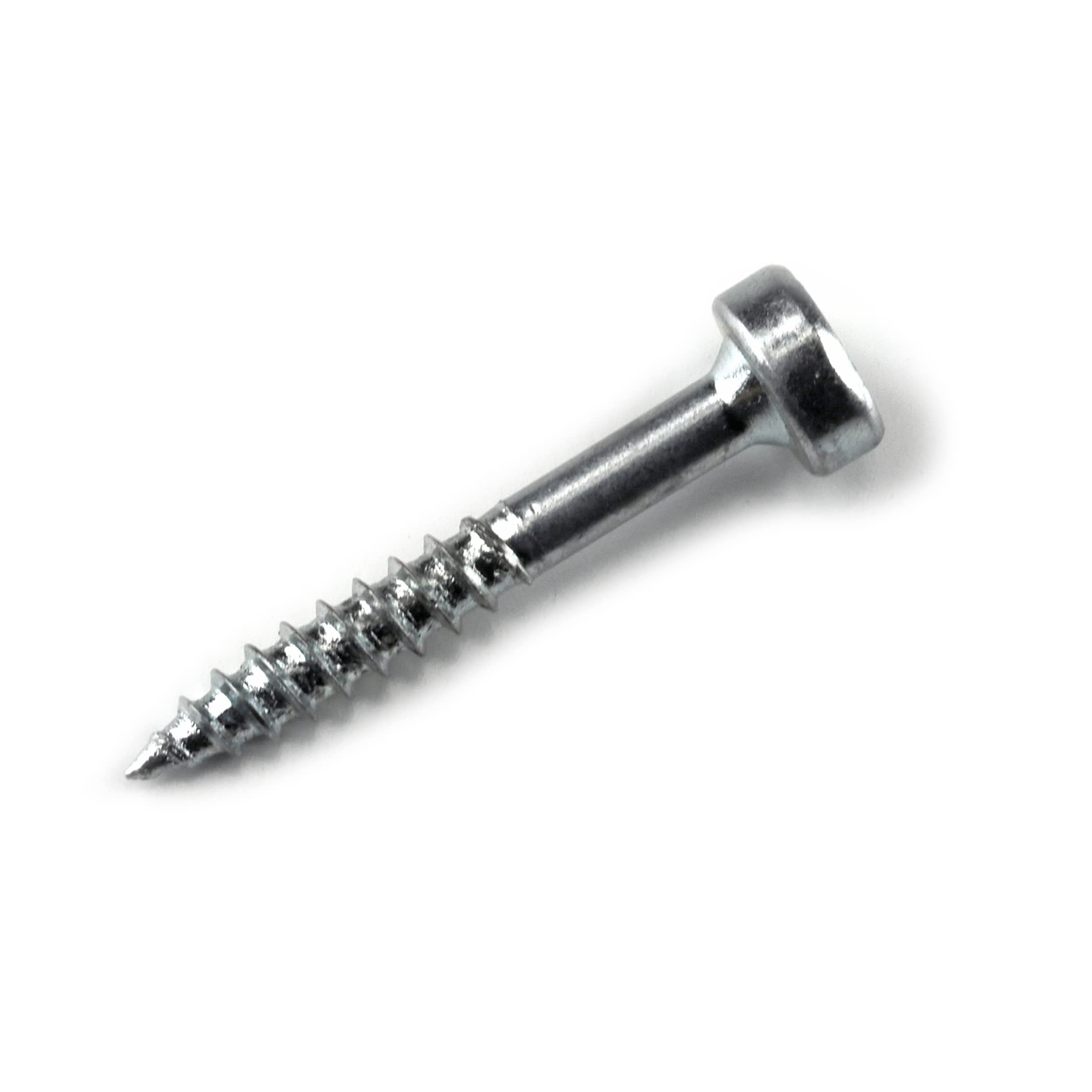 Kreg SPS-F1-100 Zinc Pocket Screws, 1 Inch #6 Fine Thread, Pan Head ...