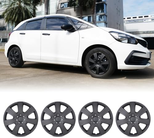 Amazon.com: AUTOFREE 15 Inch Hubcaps Wheel Covers, Black Matte & Mould ...