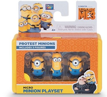 Buy Despicable Me 3 Micro Minion Playset - Protest Minions Online at ...