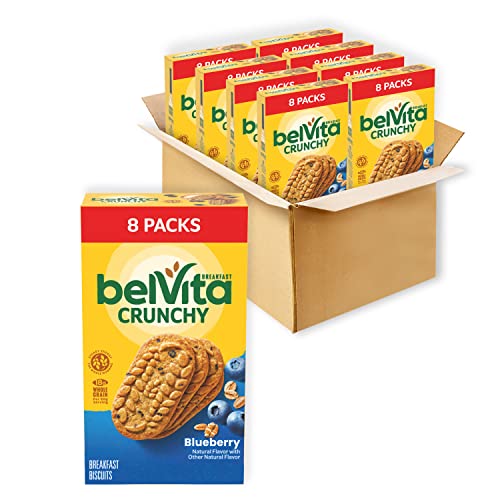 Snapklik.com : belVita Blueberry Breakfast Biscuits, 64 Total Packs, 8 ...