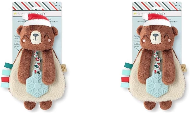 Amazon.com : Itzy Ritzy - Itzy Lovey Including Teether, Textured ...